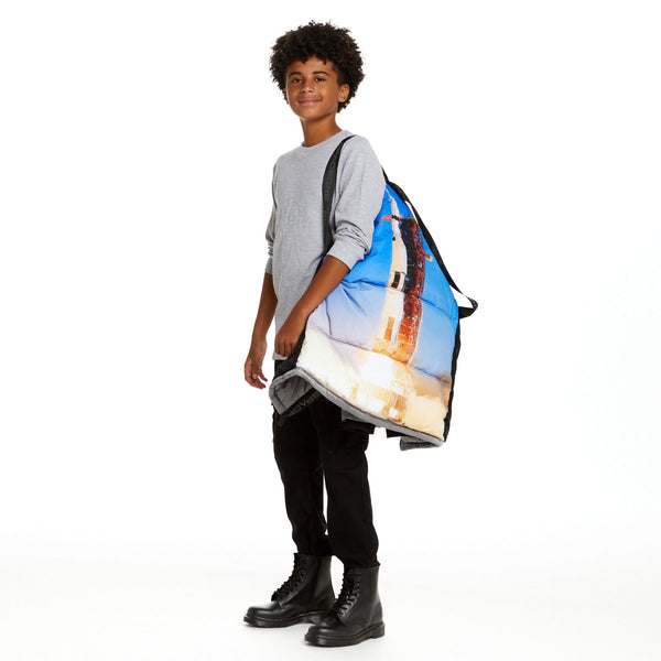 SPACEONE x Andy & Evan® | Galactic Puffer Jacket | Moon Grey – Spaceone ...